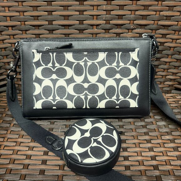 Coach | Bags | Coach Holden Crossbody In Signature Canvas Cp92 | Poshmark